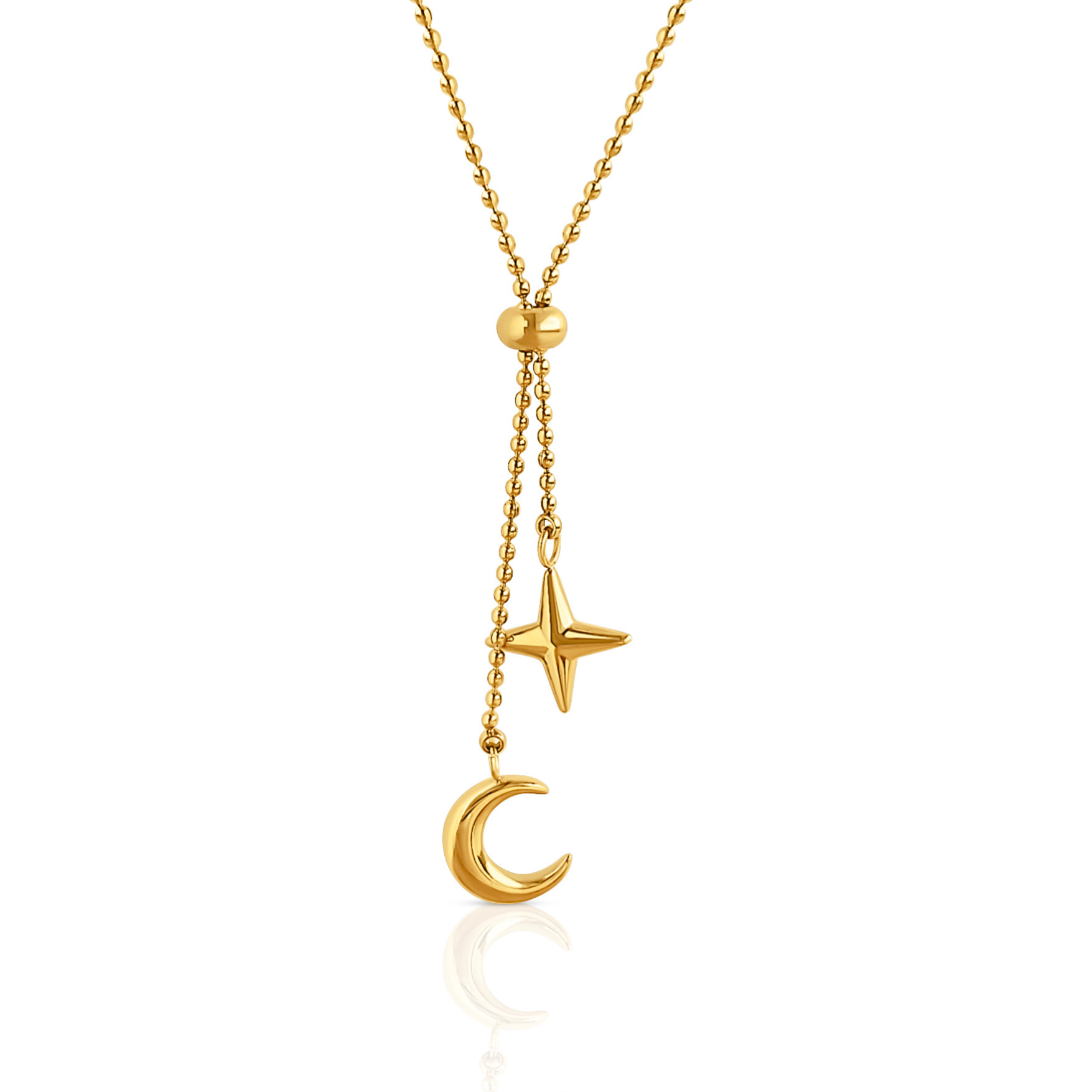 celestial moon necklace